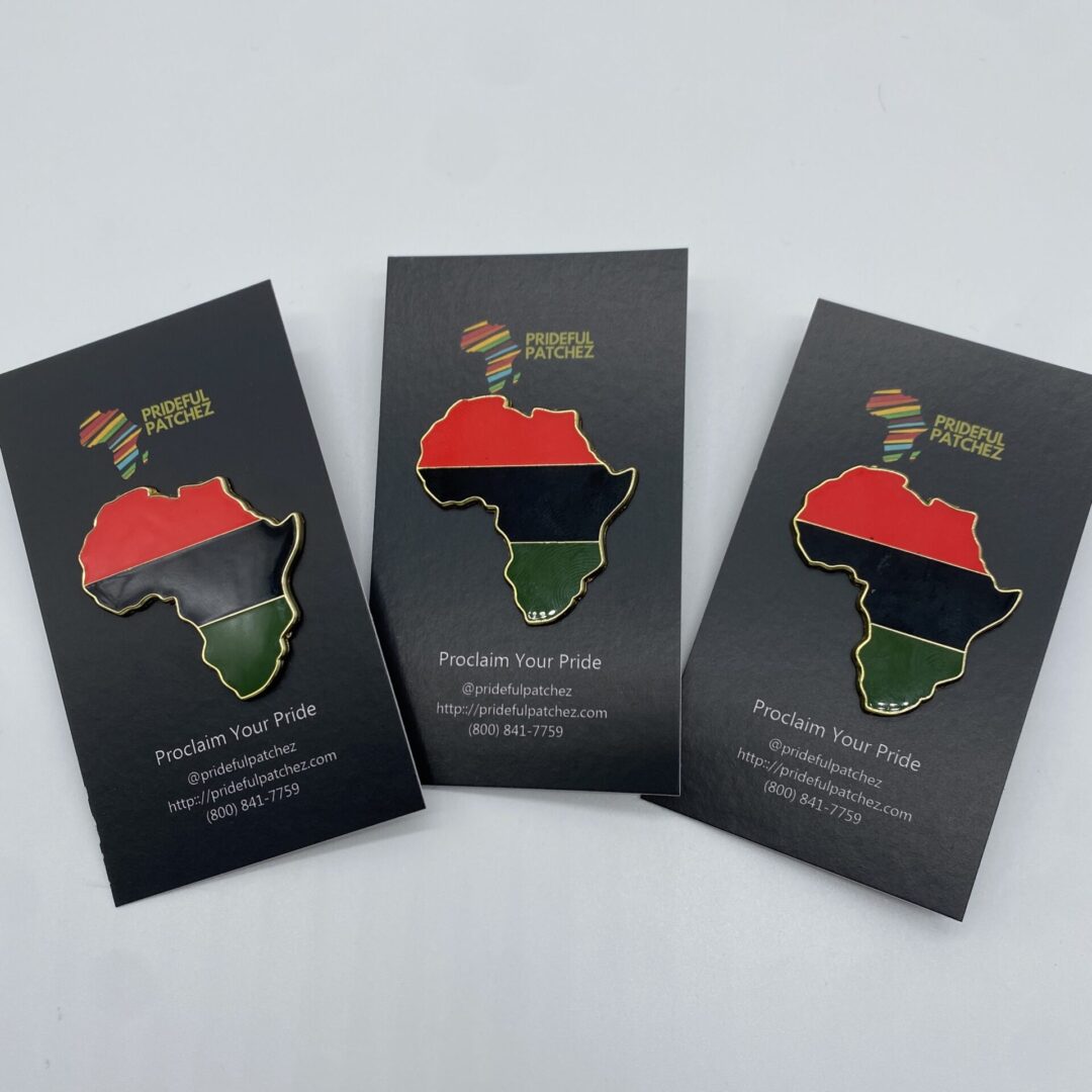 PridefulPatchez.com – Africa Pin – Proclaim Your Pride!