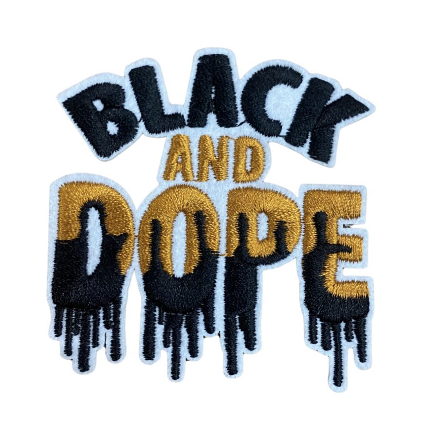 Prideful Patchez – Black and Dope - Trucker Hat Patches – Proclaim Your ...